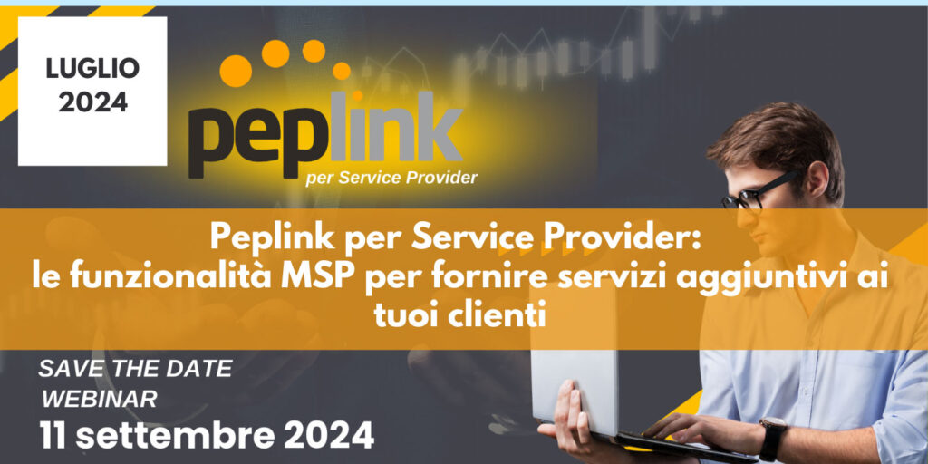SAVE THE DATE Webinar Peplink per Service Provider | Advantec Distribution